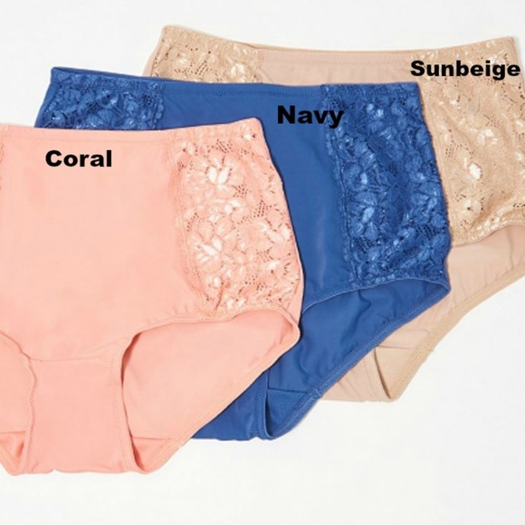 Breezies | Intimates & Sleepwear | Breezies Set Of 3 Soft Support Lace ...